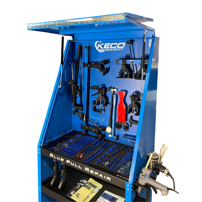 KECO Locking Top Enclosure for 36" Collision Cart — Keco Tabs