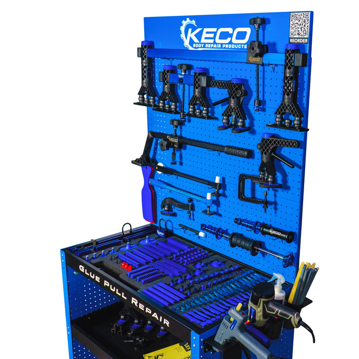 KECO L2E Glue Pull Repair Collision System with Locking Top — Keco Tabs