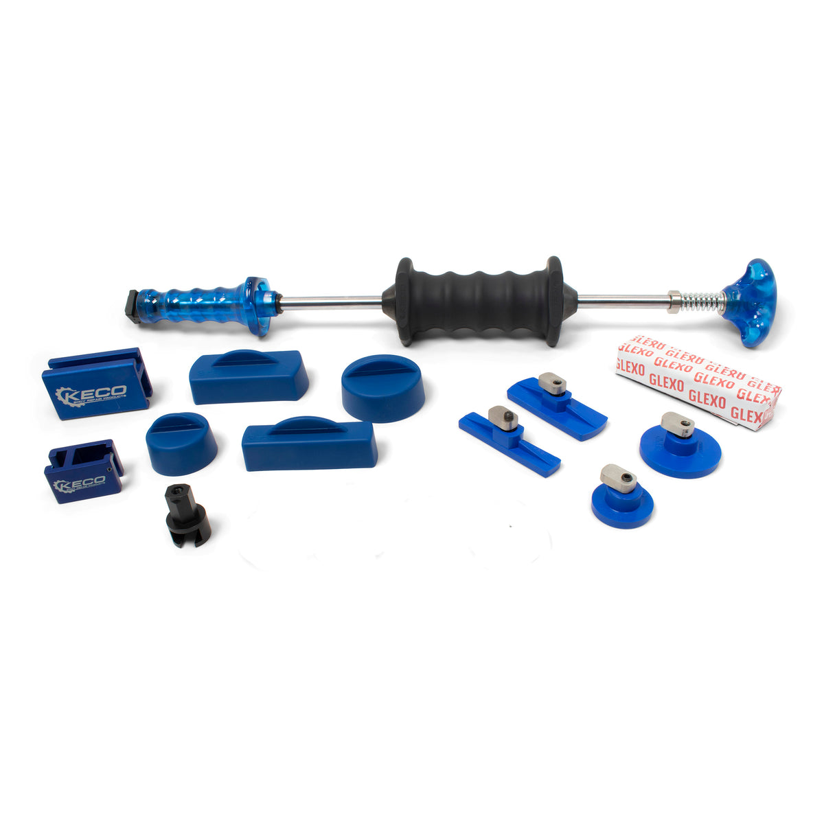 KECO Cold Glue Kit with Glexo Cold Glue and 2.5 lbs. Slide Hammer (4 T ...